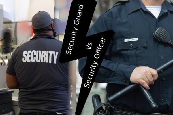 Difference between a security guard and a security officer